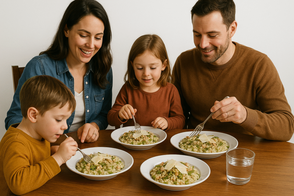 Clam-tastic Asparagus Risotto - Bar Harbor Foods®
